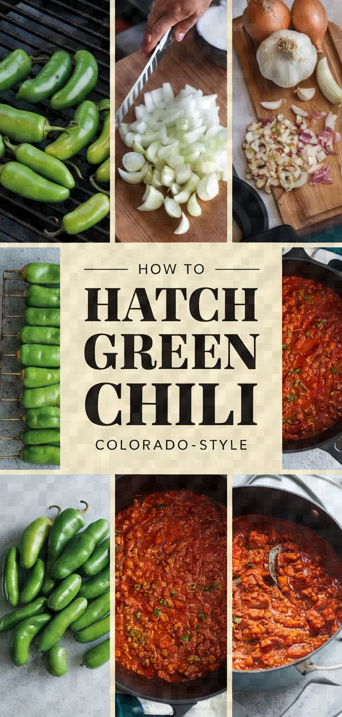 How To Make Hatch Green Chili Colorado Style Recipe - comforteatshub.com
