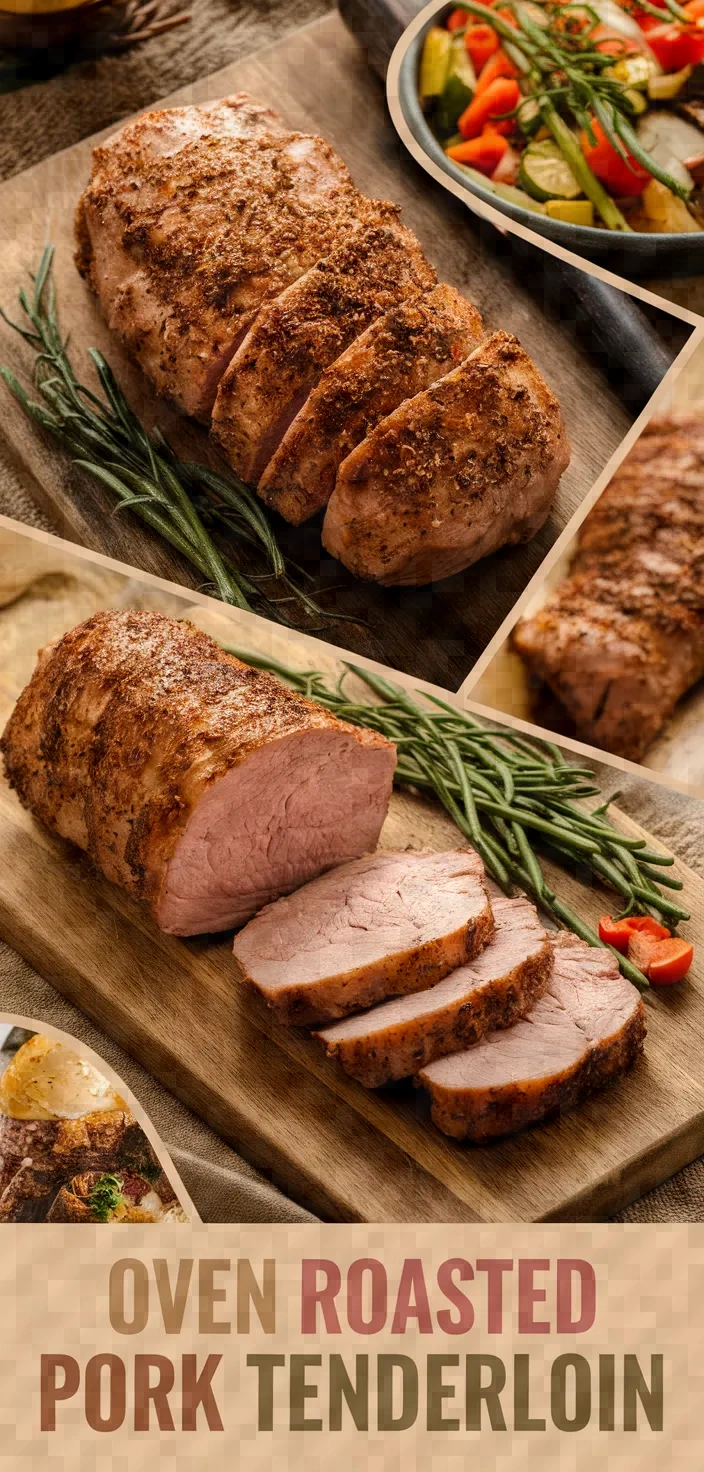 Oven Roasted Pork Tenderloin Recipe - comforteatshub.com