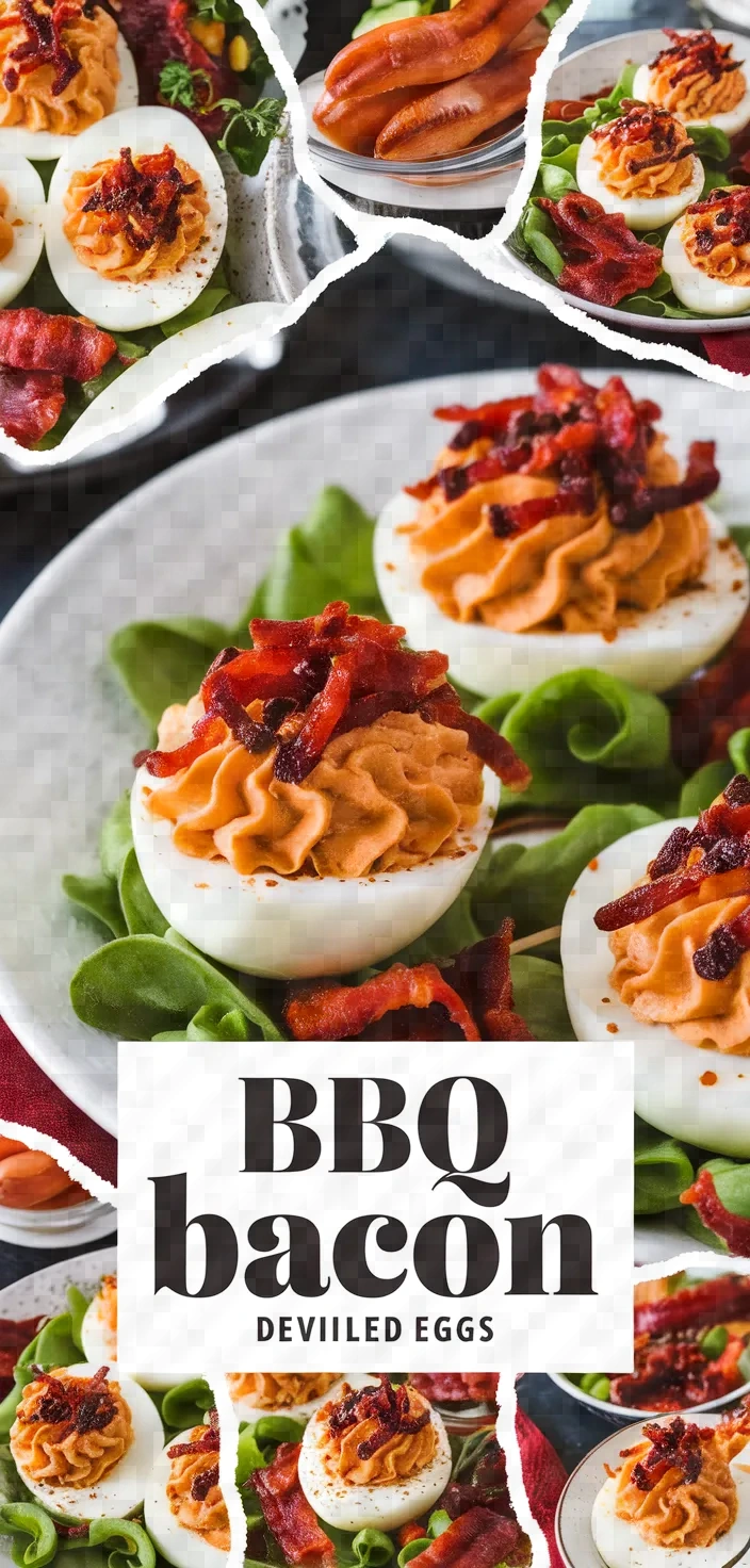 Bbq Bacon Football Deviled Eggs Recipe - comforteatshub.com