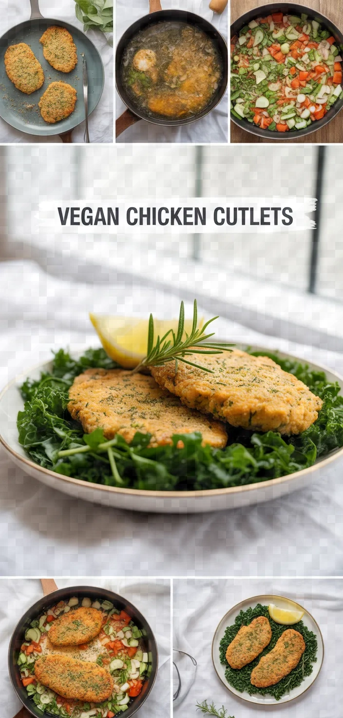 Vegan Chicken Cutlets Recipe - comforteatshub.com
