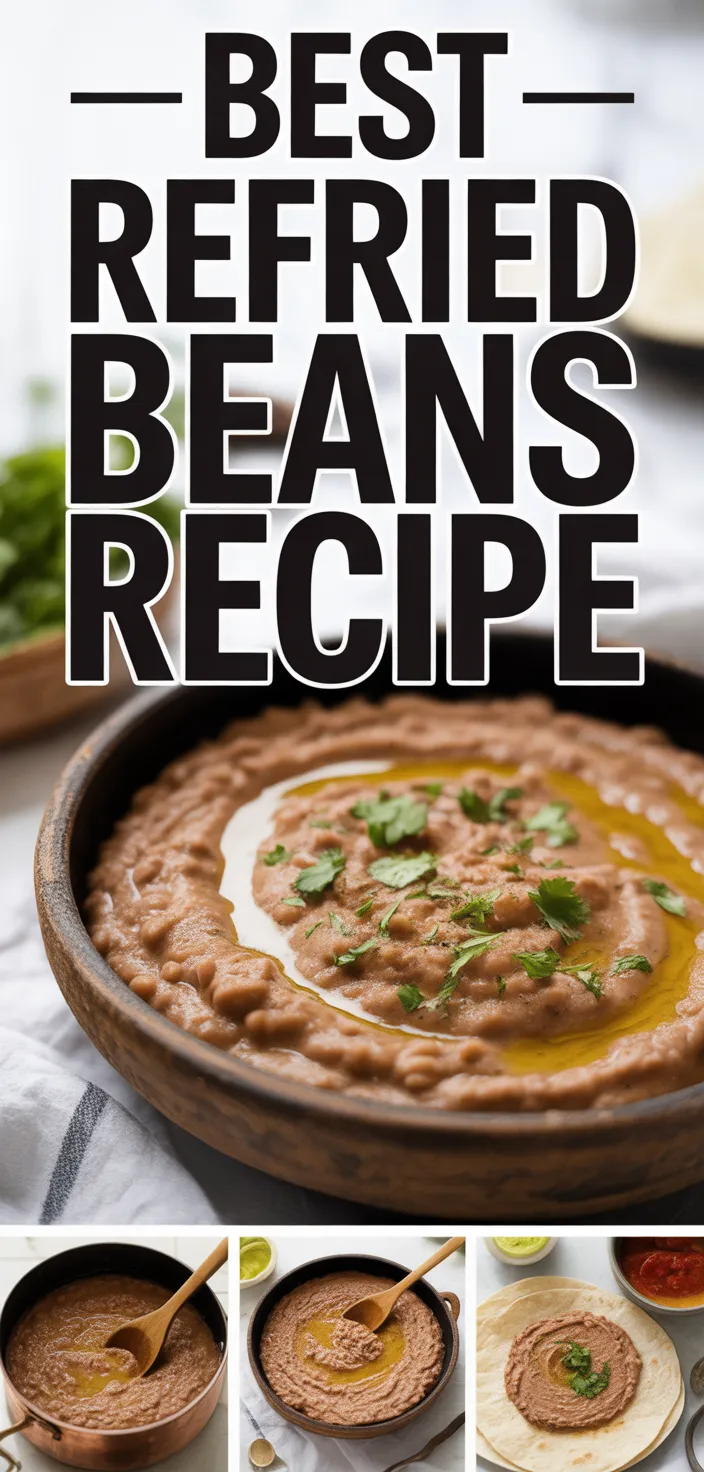 BEST REFRIED BEANS RECIPE Recipe - comforteatshub.com
