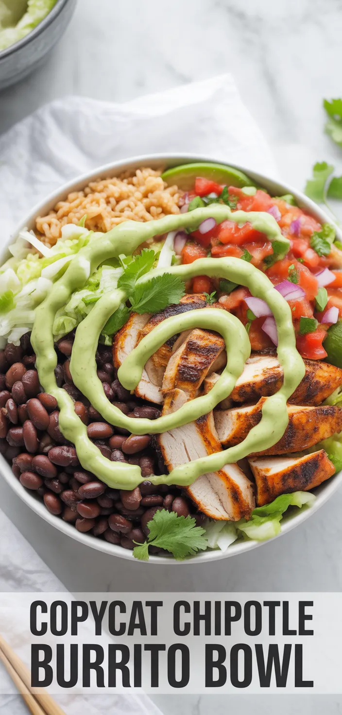 Chipotle Burrito Bowl (Copycat Recipe) - comforteatshub.com