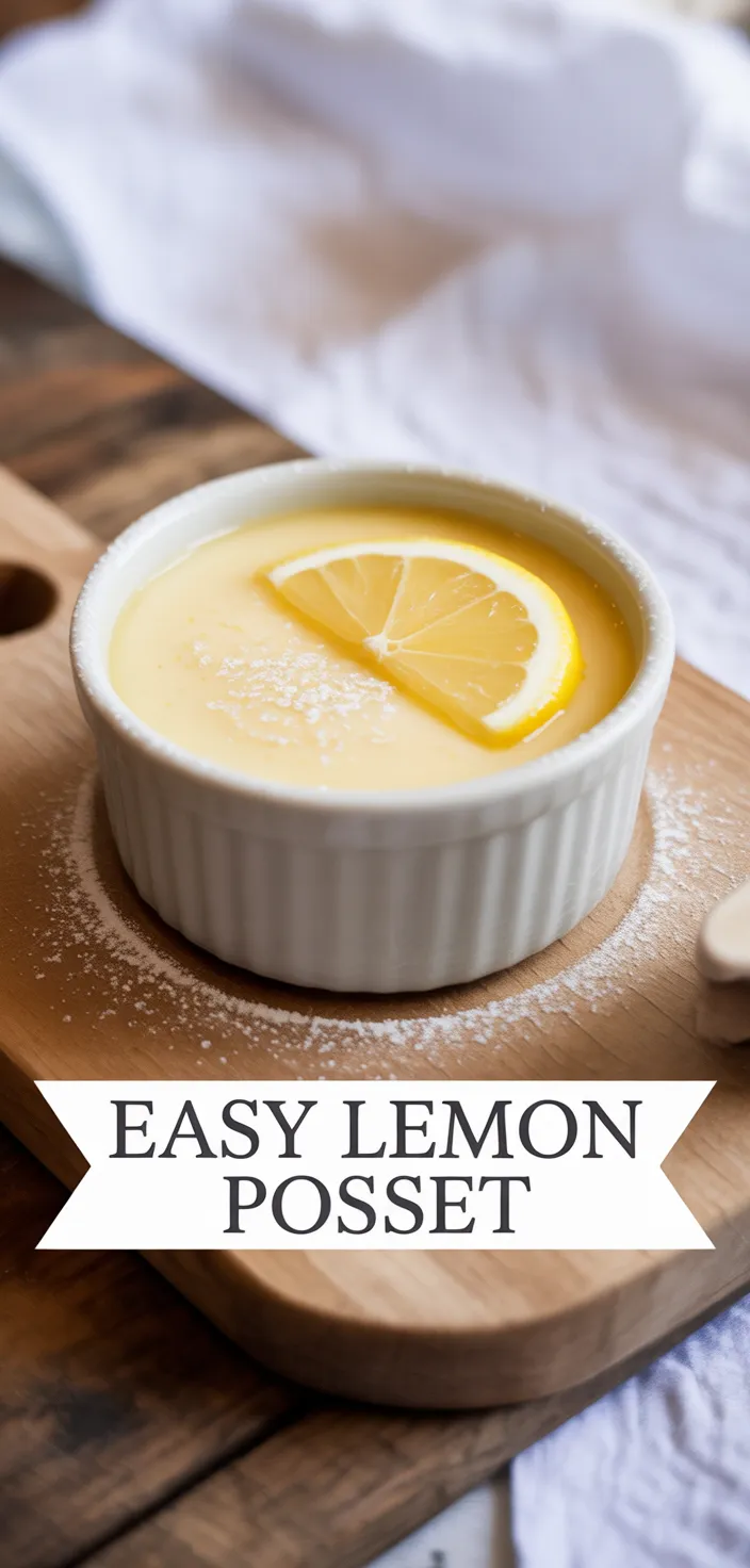 Lemon Posset: The Easiest Dessert Ever! Recipe - comforteatshub.com