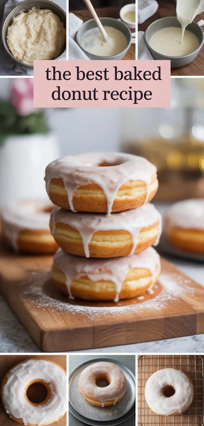 The Best Baked Donut Recipe - comforteatshub.com