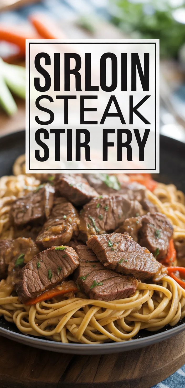 Sirloin Steak Stir Fry Recipe - comforteatshub.com
