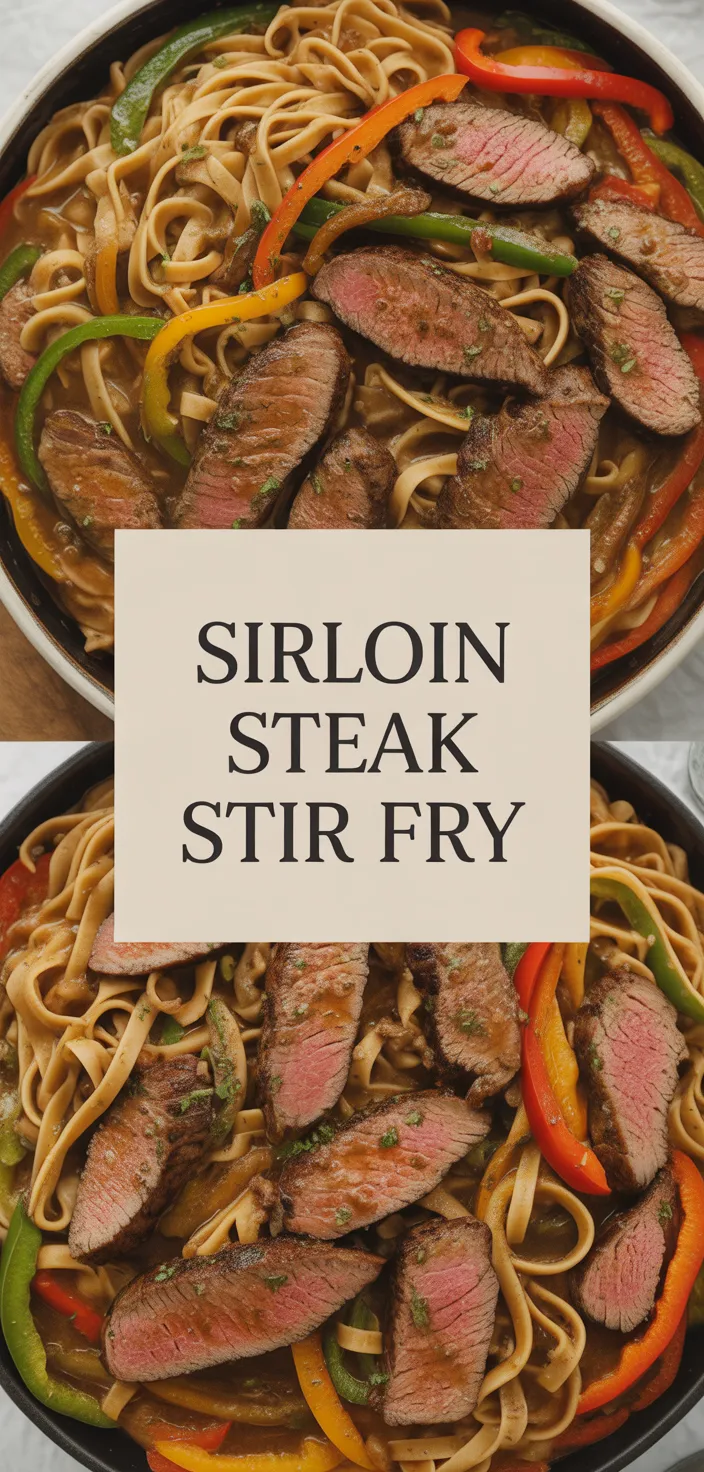 Sirloin Steak Stir Fry Recipe - comforteatshub.com