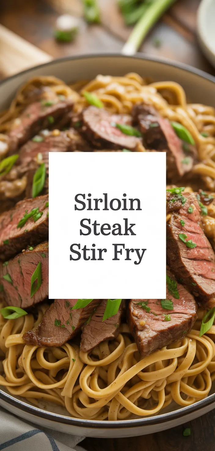 Sirloin Steak Stir Fry Recipe - comforteatshub.com