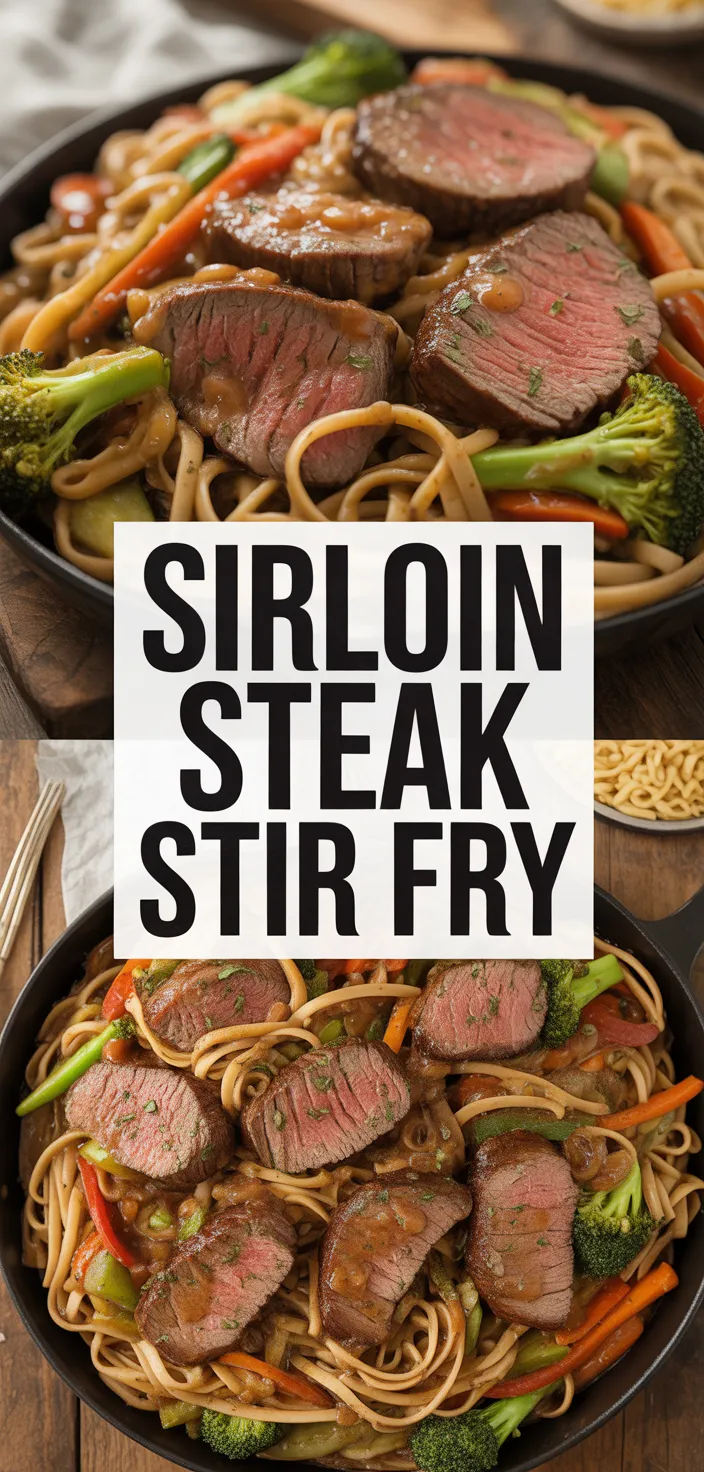Sirloin Steak Stir Fry Recipe - comforteatshub.com
