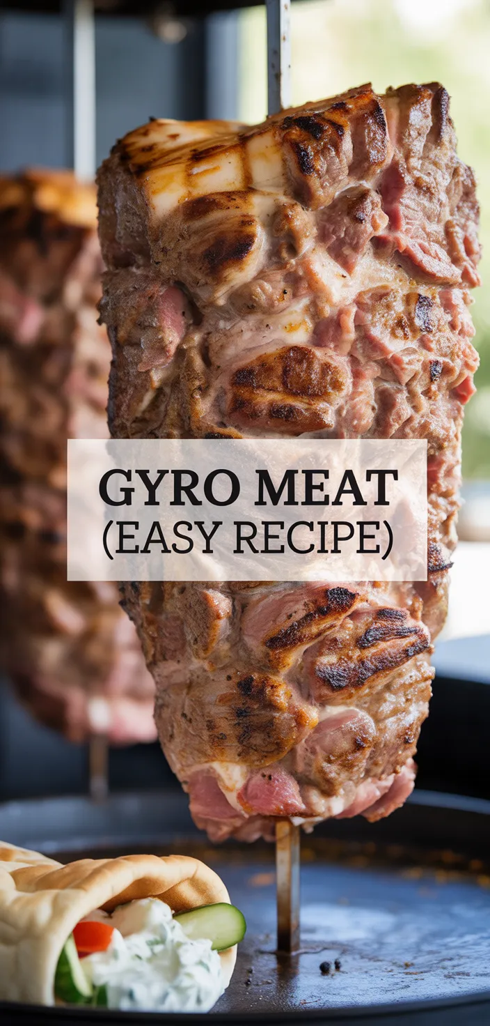 Gyro Meat (Easy Recipe) - comforteatshub.com